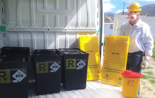 ARS | Trasporto di rifiuti in colli, in esenzione ADR